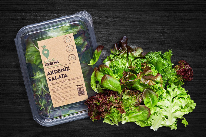 Local Greens Akdeniz Salata - 150 G Paket